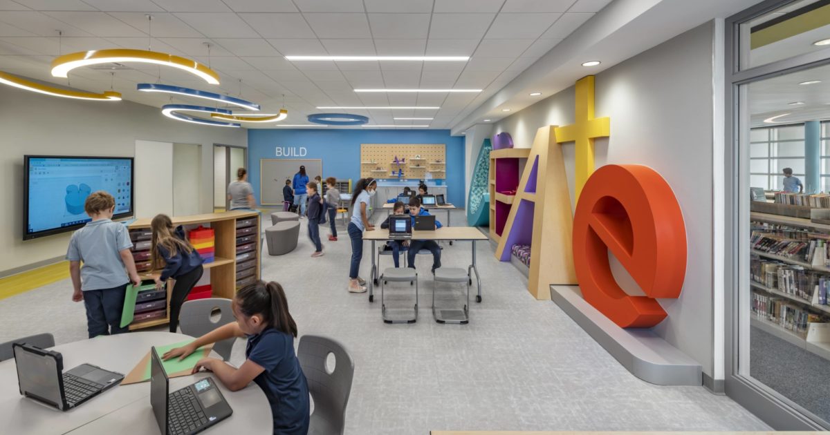 Wight & Company | Prairie Oak Elementary School STEAM Lab