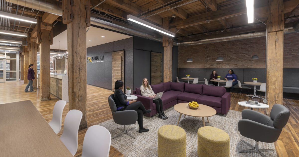 Wight & Company | SEIU HCII Renovation of 1st Floor Headquarters